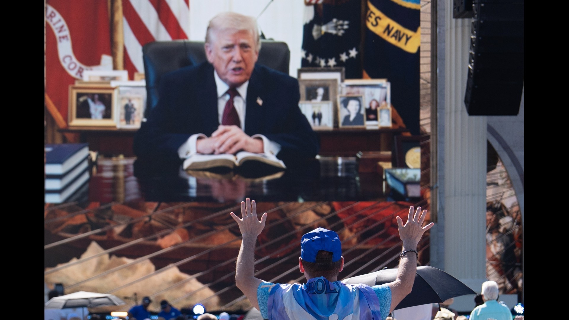 A form of Christian supremacy: White House blurs church and state with ...