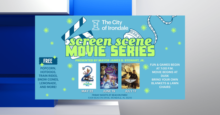 City of Irondale kicking off 'Screen Scene Movie Series' at Beacon Park