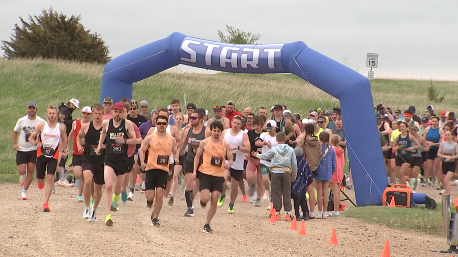 Runners finish Skedaddle race before storms hit