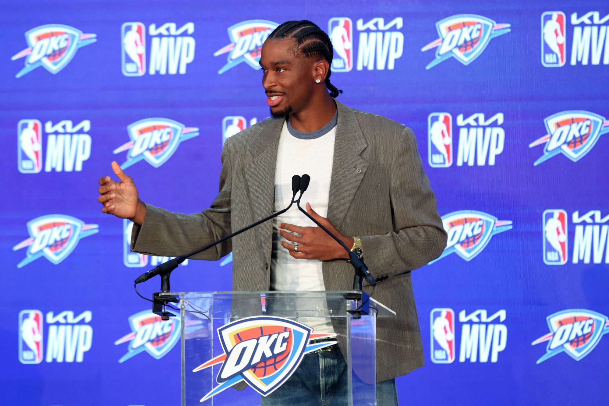 Oklahoma City Thunder star Shai Gilgeous-Alexander repeats as NBA MVP