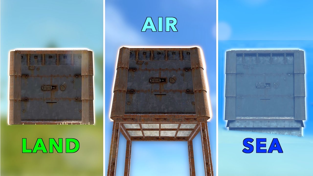 I raided every type of secret stash bunker I could find!