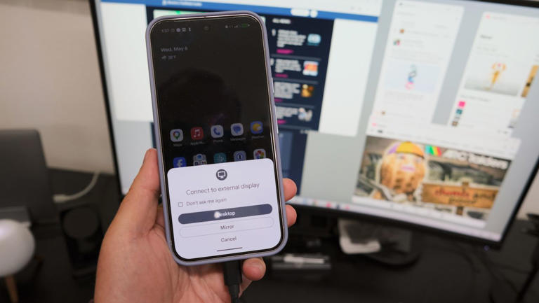 I finally tried the Pixel’s new desktop mode, and it’s the coolest ...
