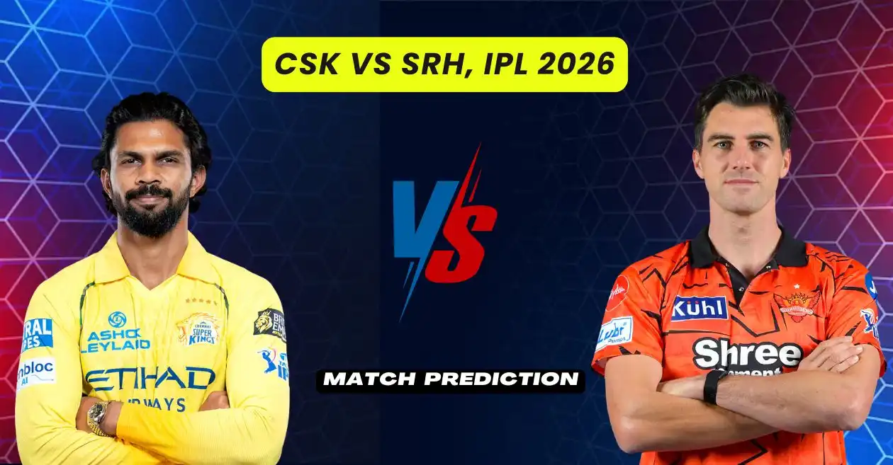 CSK vs SRH, IPL 2026, match prediction: Who will win today’s game ...
