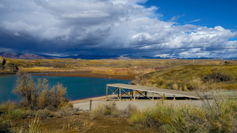 Colorado's Lake State Park near Grand Junction is a desert oasis with a ...