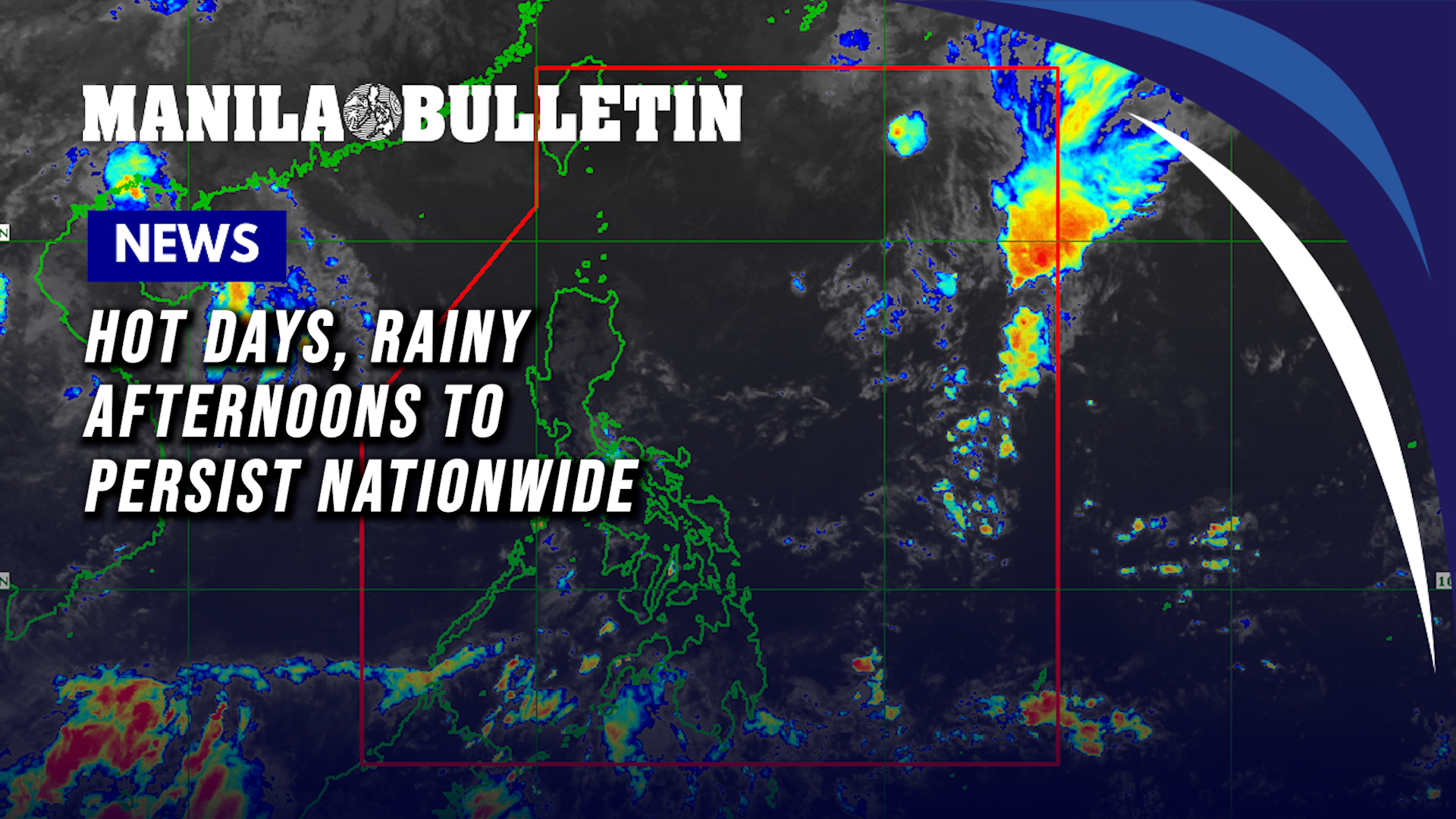 Hot days, rainy afternoons to persist nationwide — PAGASA