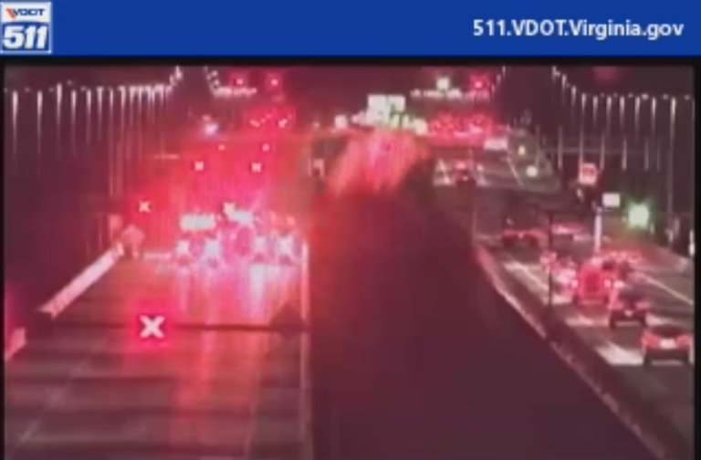 Lanes reopen following vehicle crash on I-664 northbound at Monitor ...