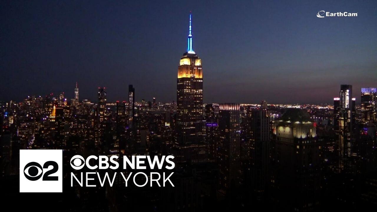 Empire State Building lights up for National EMS Week