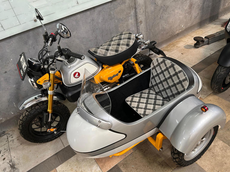 Ada di Jakarta! Bengkel ini bisa membuat sespan untuk berbagai motor