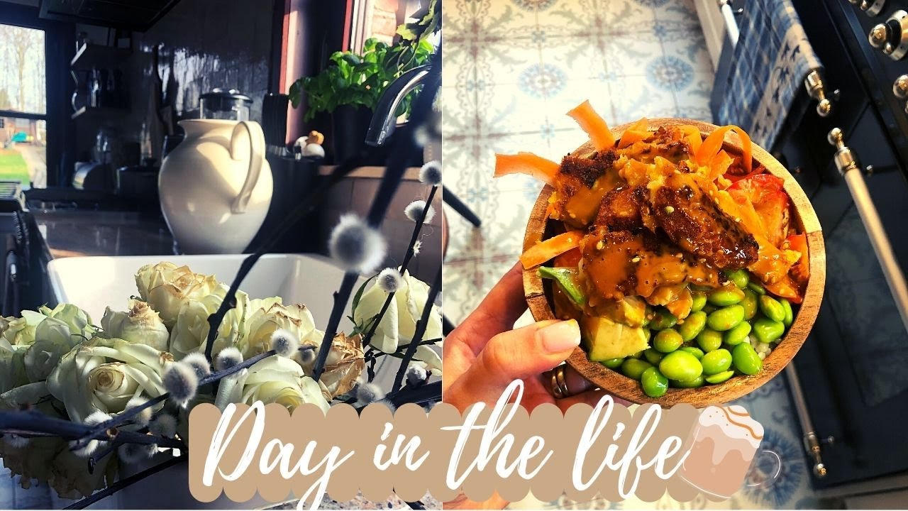 Vlog une journée ensemble recette poke bowl