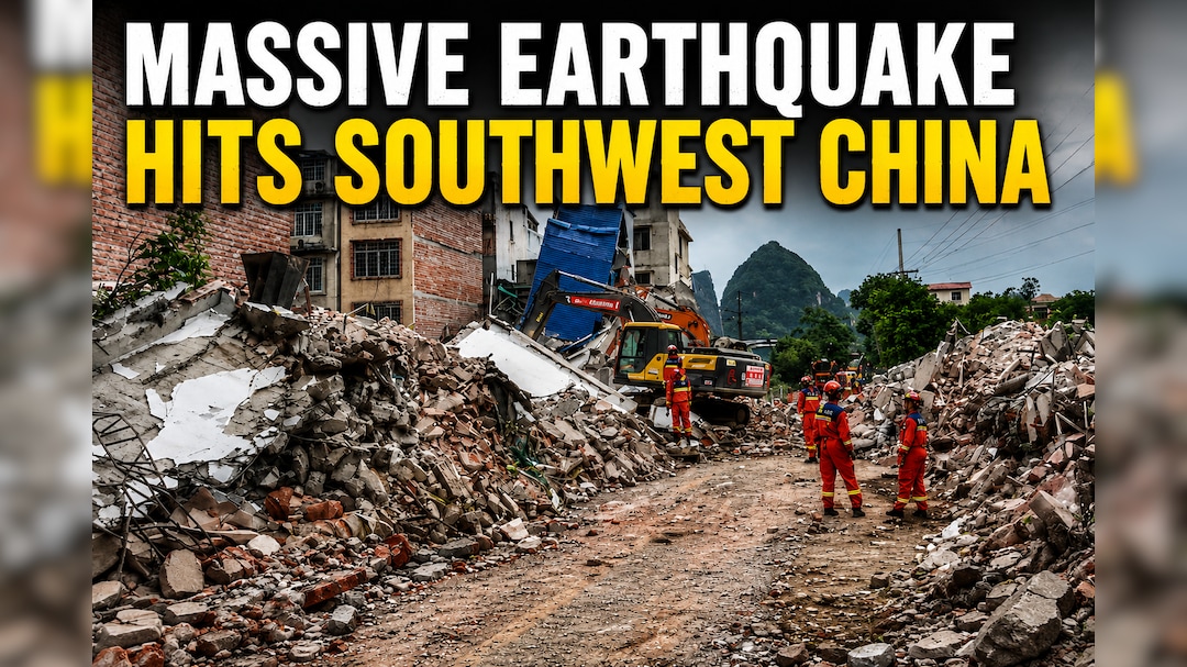 Massive earthquake hits southwest China, buildings collapse; several ...