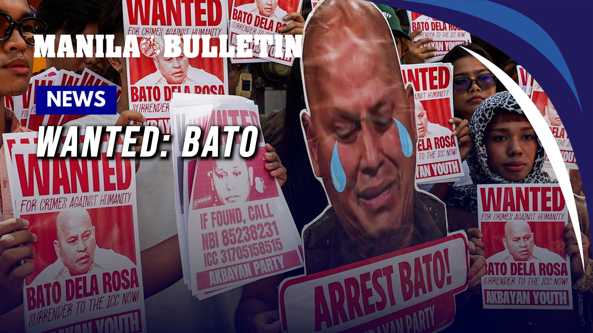 Akbayan Youth puts "Wanted: Bato" posters
