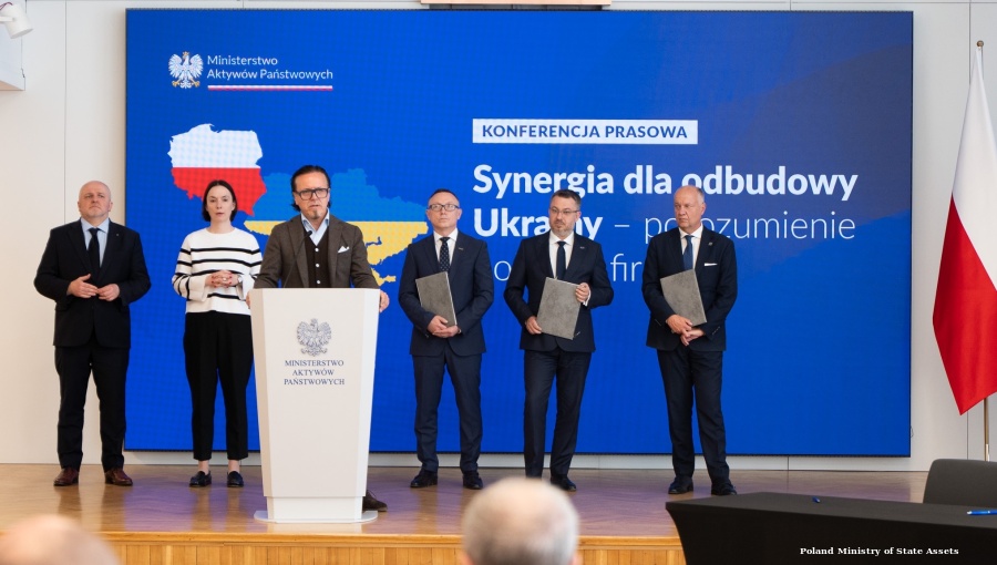 Polish construction firms sign pact for Ukraine post-war reconstruction