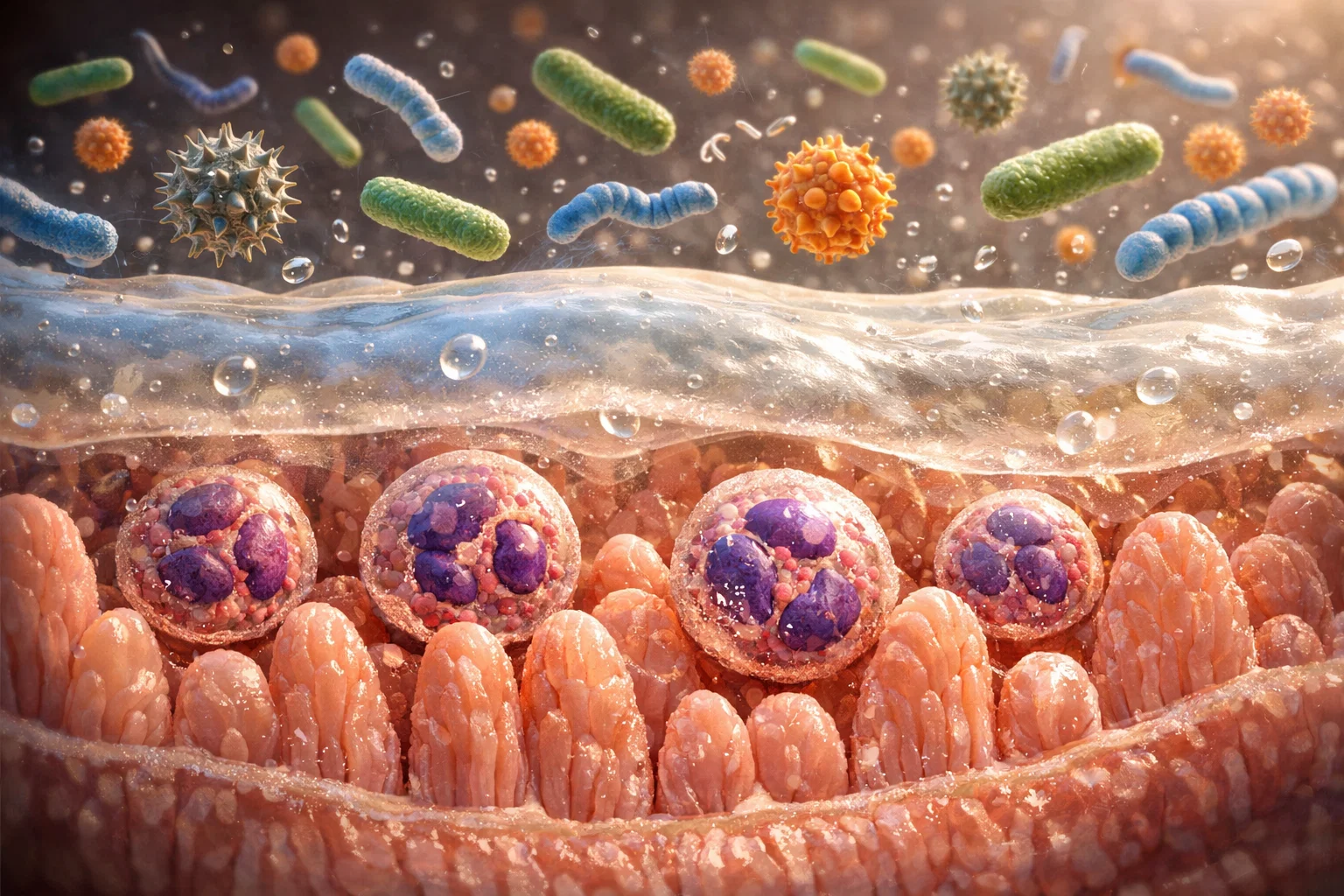 La gravidanza attiva una difesa segreta nell’intestino