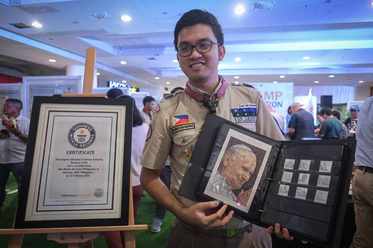 New DBM chief De Leon holds world record for stamp collecting