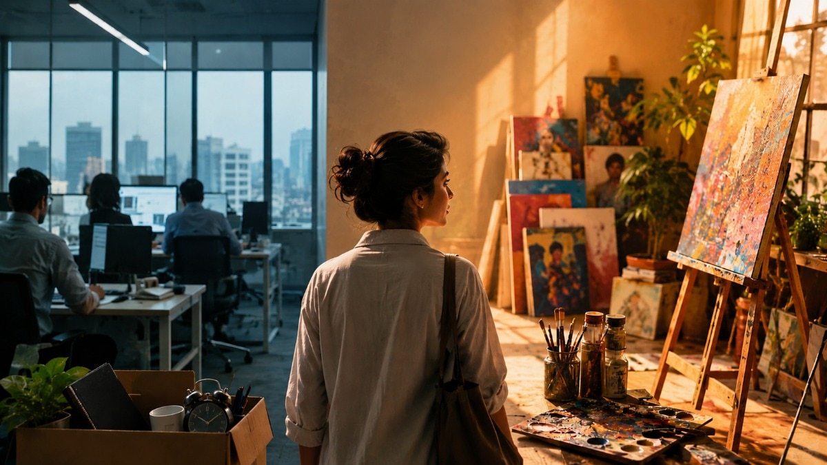 Woman left corporate to pursue art after watching Tamasha. Now she's ...