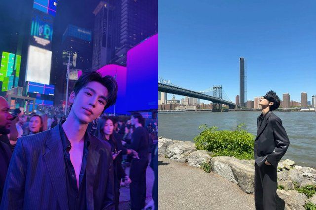 Zhang Linghe took over New York—here's a glimpse of a day in his life ...