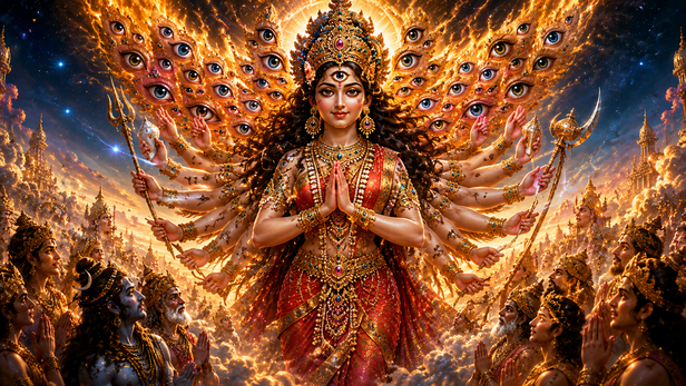 Why maa cried for 9 days without stopping