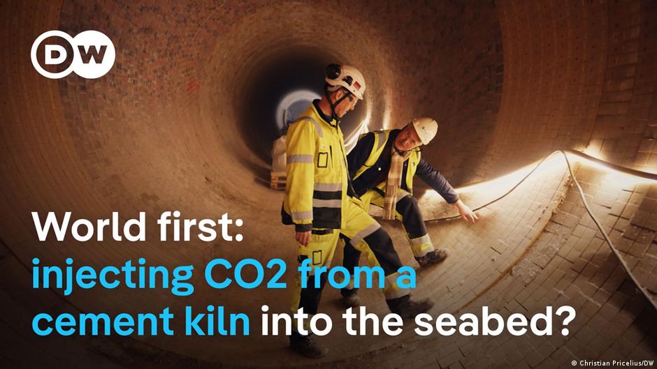Cement carbon capture reel