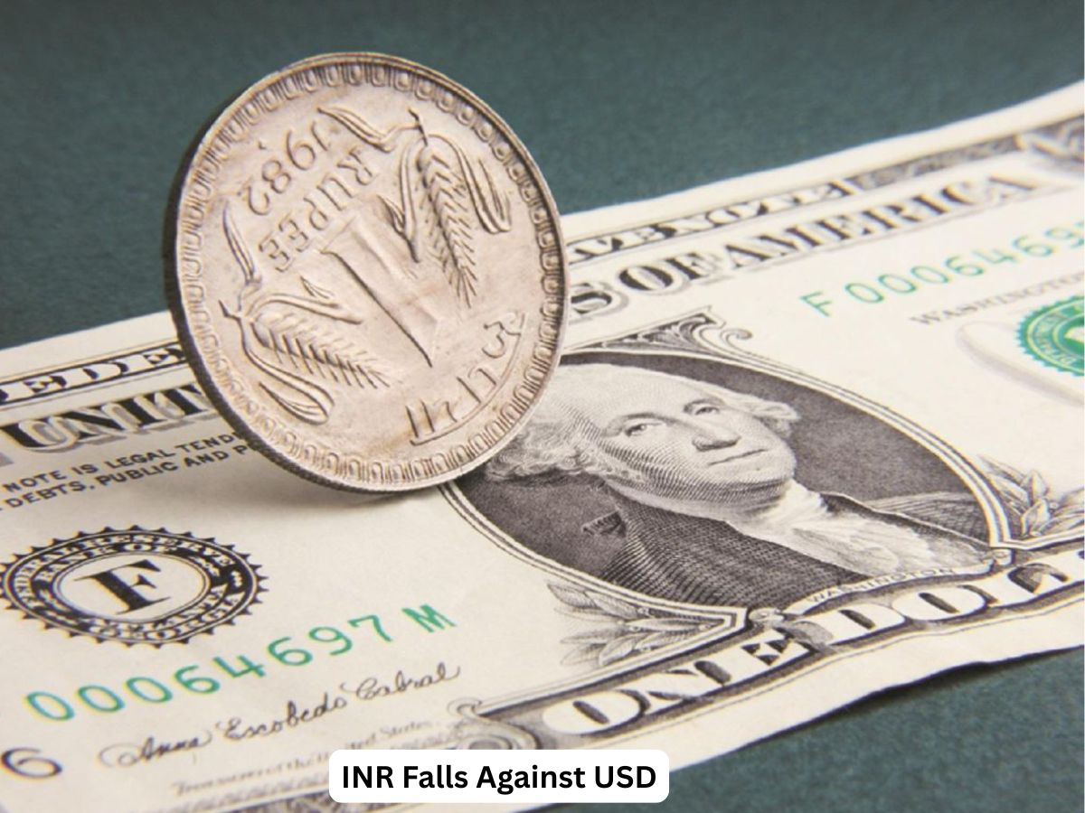 INR vs USD: Indian rupee falls to record low against US dollar amid ...