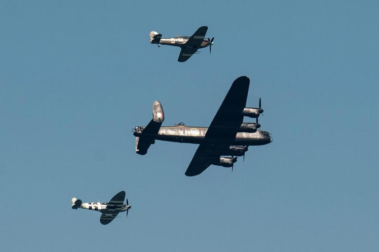 Battle of Britain Memorial Flight 2026: RAF aircraft to fly over ...