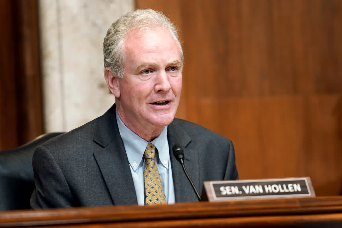 Van Hollen mocks Trump, says Netanyahu waited for president 'stupid ...