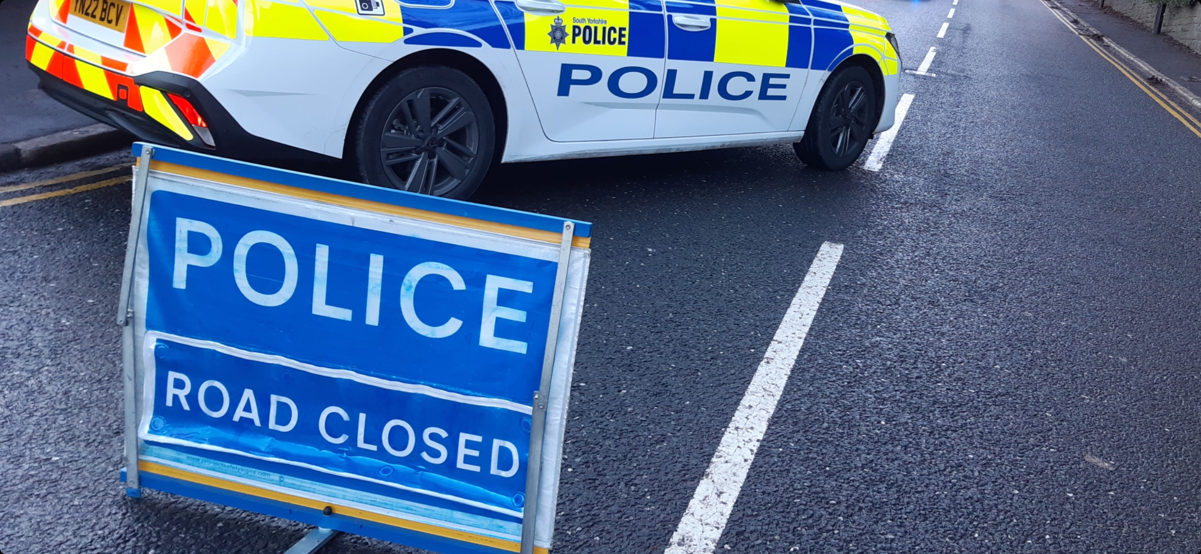 Road closed over 'police incident' in South Yorkshire village