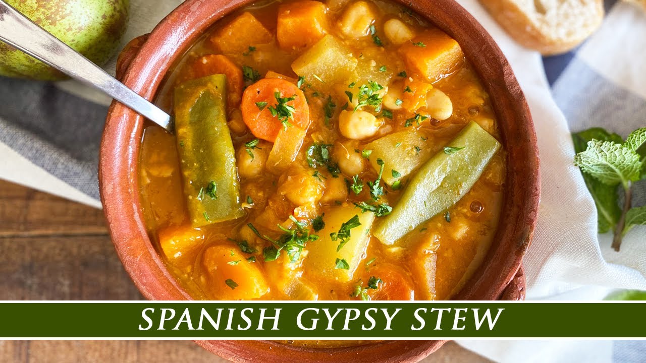 Spanish gypsy stew: A traditional rustic Spanish classic recipe