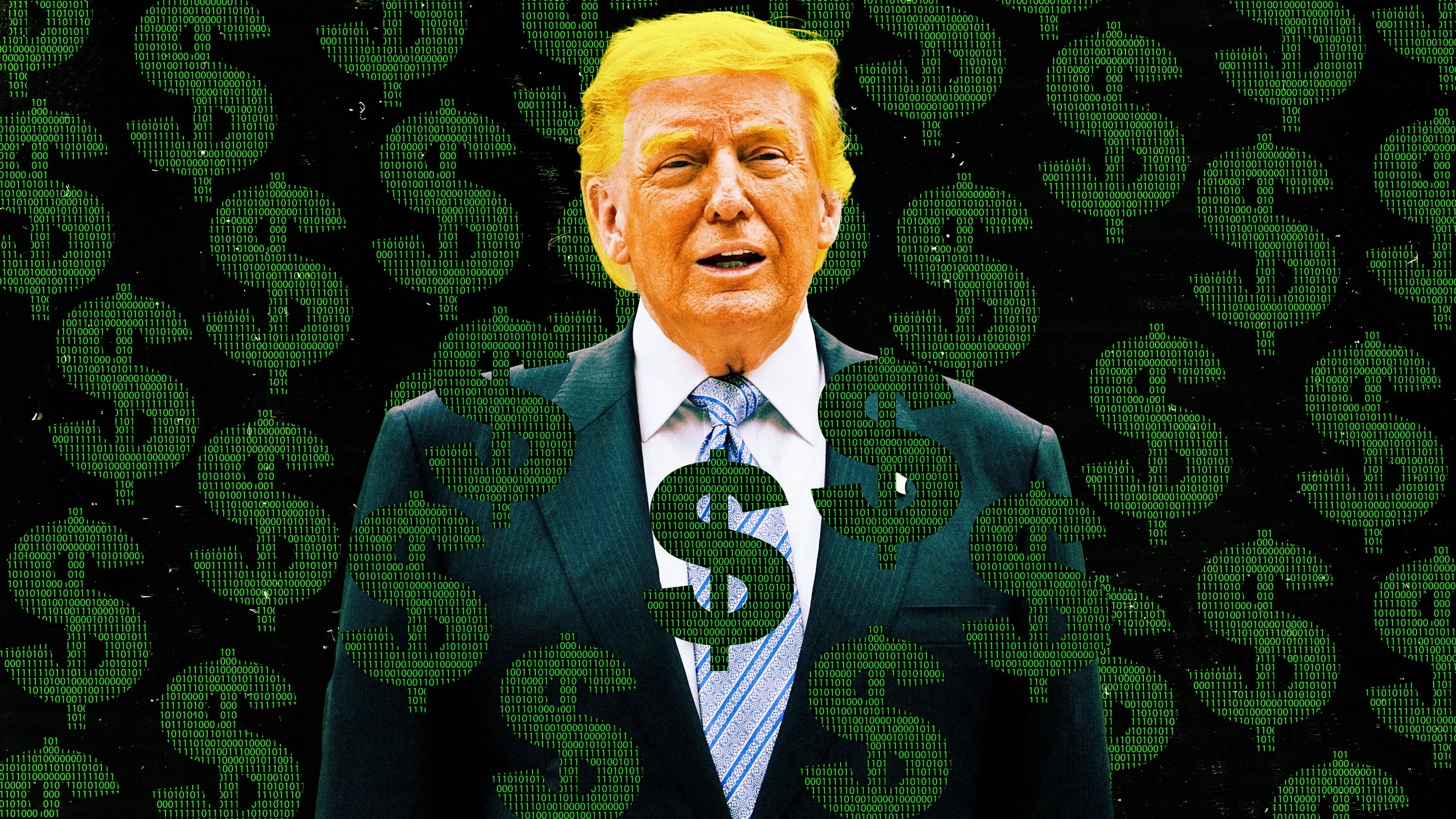 Trump cashed in one day after handing tech firm major deal