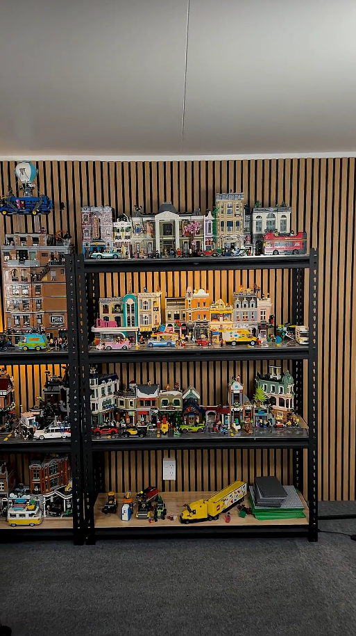 Massive LEGO city expansion in progress right now