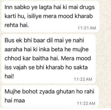 Take me home, I'm in hell: Noida woman's text to mother 5 days before death
