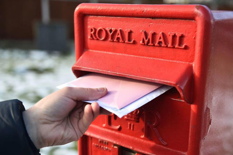 Royal Mail issues delivery alert for 23 UK postcodes as disruption hits ...