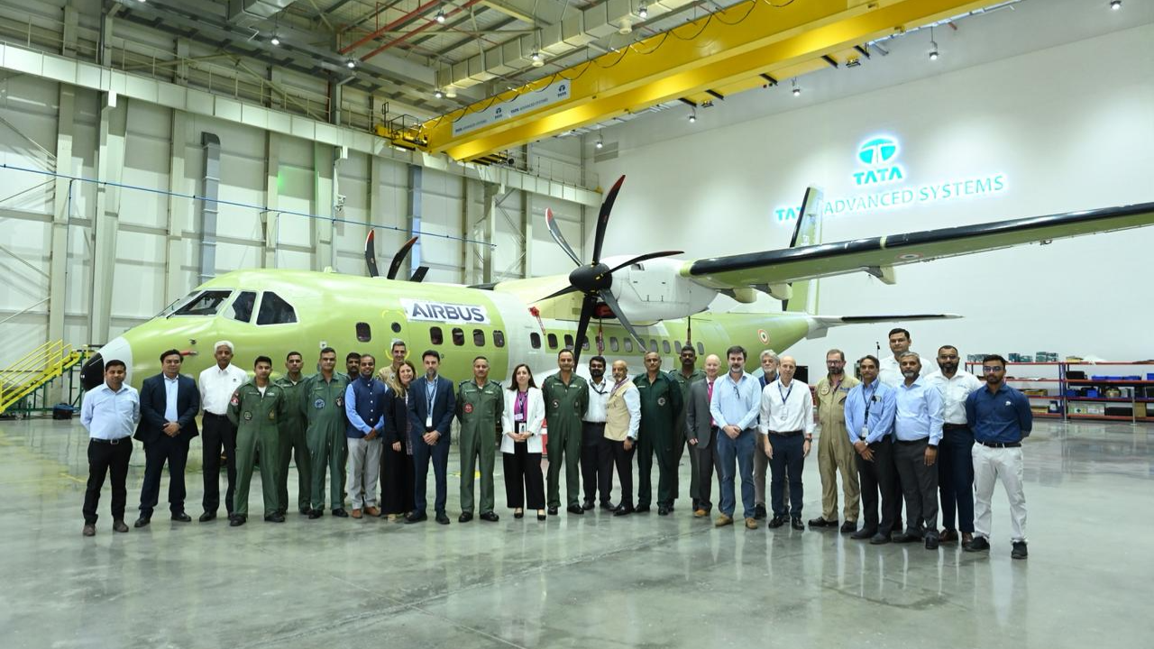 India achieves milestone as first domestically produced C-295 aircraft ...