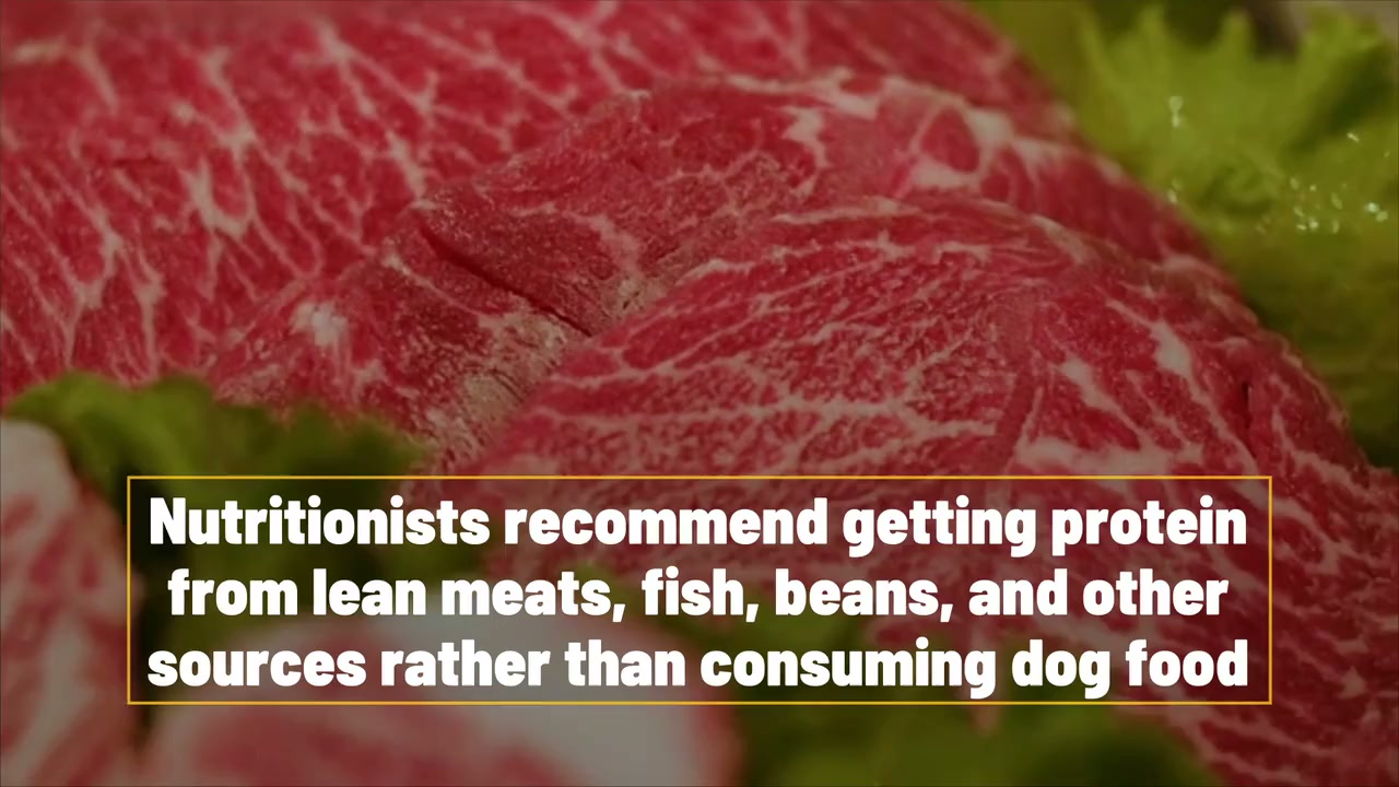 Gym bros are eating dog food to bulk up