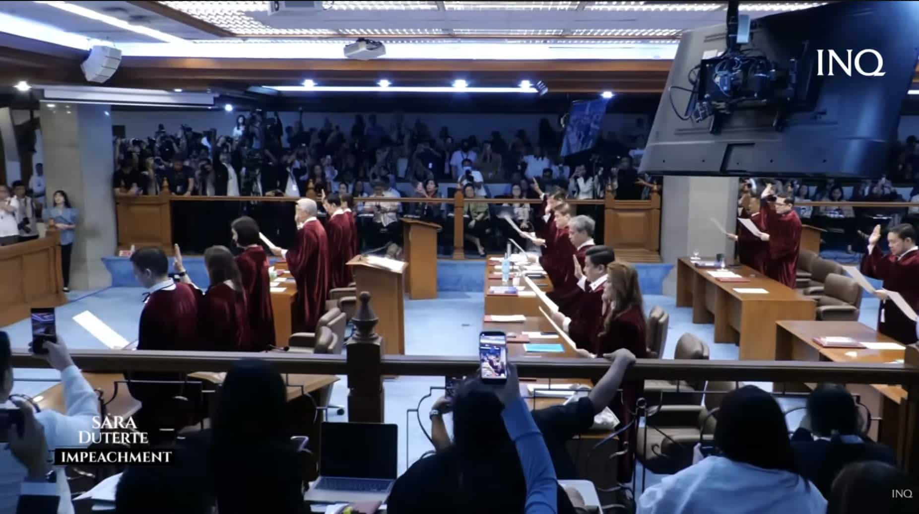 Senate convenes as impeachment court