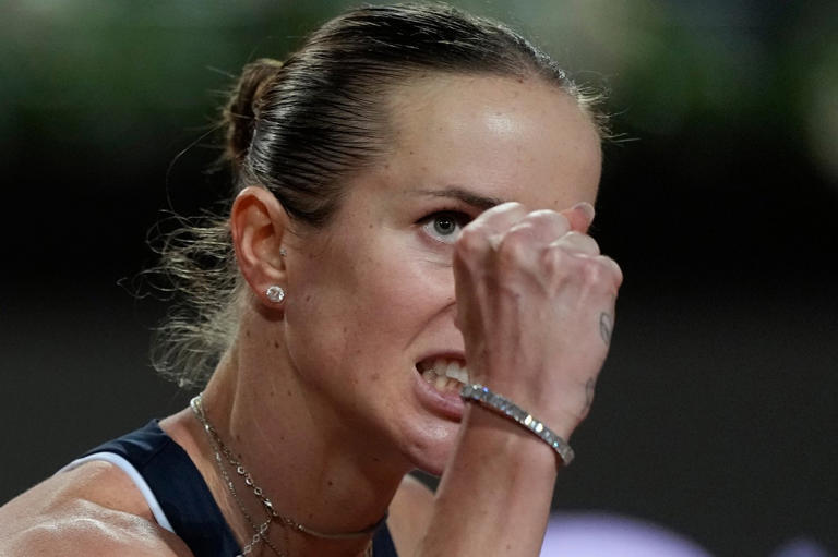 Elina Svitolina and Marta Kostyuk raise trophies for war-torn Ukraine ...