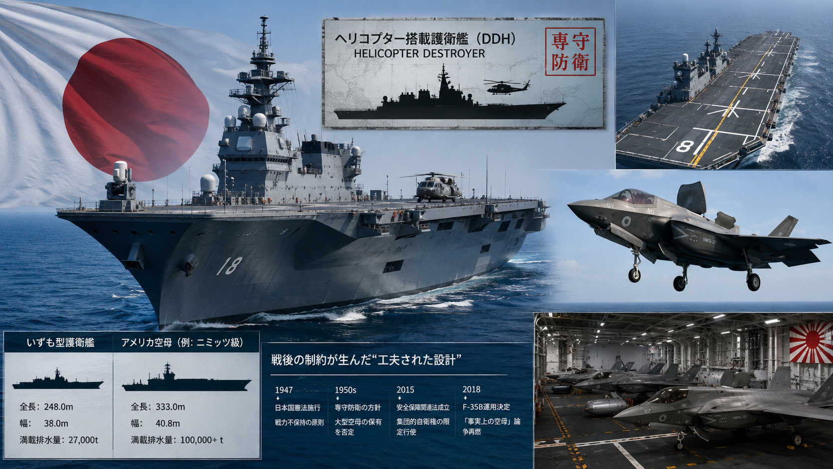 Why Japan calls an aircraft carrier a destroyer