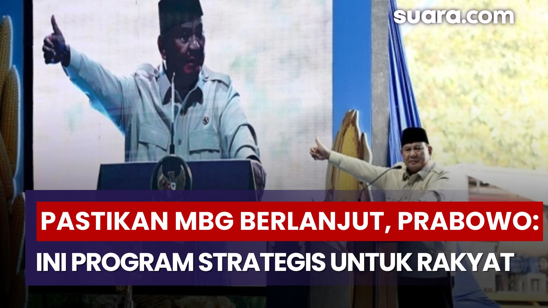 Pastikan MBG berlanjut, Prabowo: Ini program strategis untuk rakyat