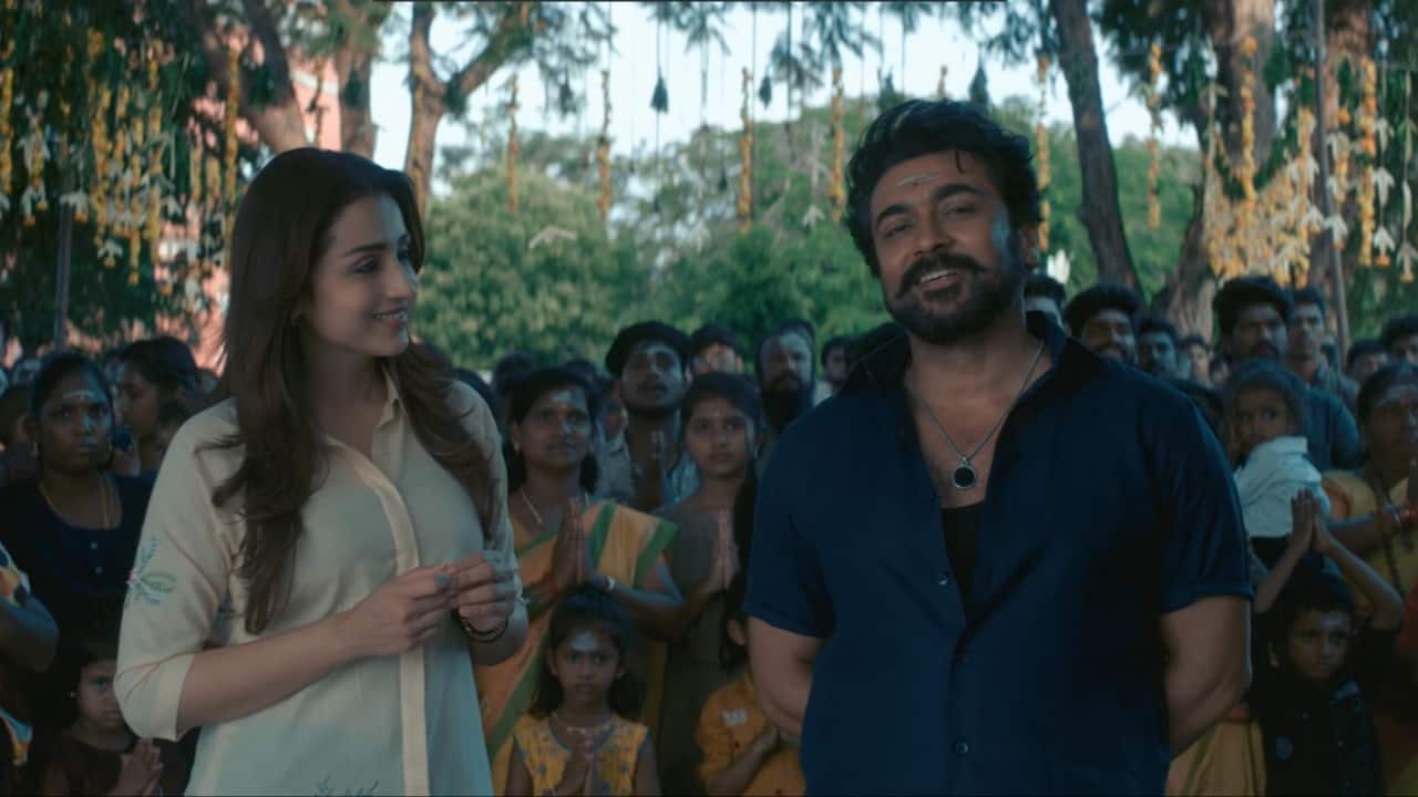 Karuppu box office collection day 4: Suriya-Trisha Krishnan's film ...