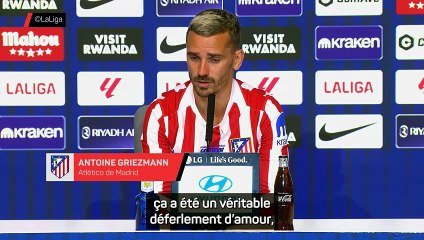 Griezmann : « Je veux revenir ici après la fin de ma carrière