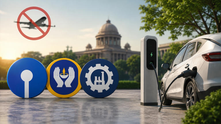 SBI, LIC, other PSUs asked to cut foreign travel, move to EVs in line ...