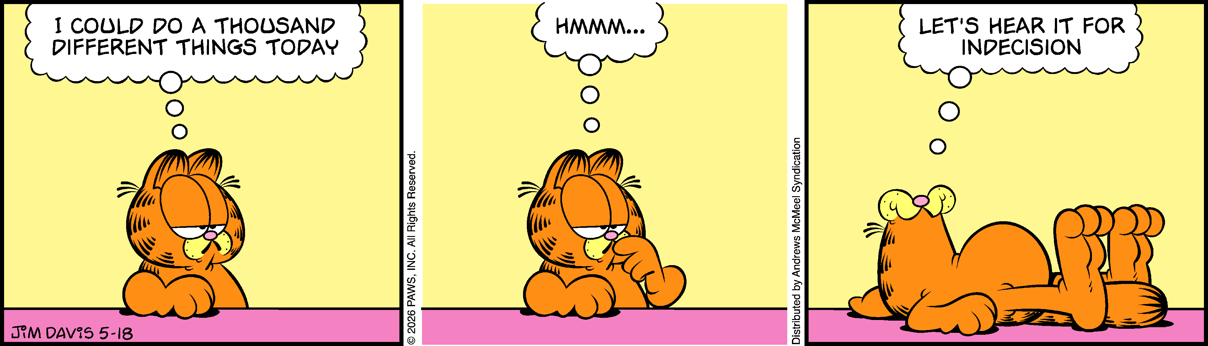Garfield by Jim Davis