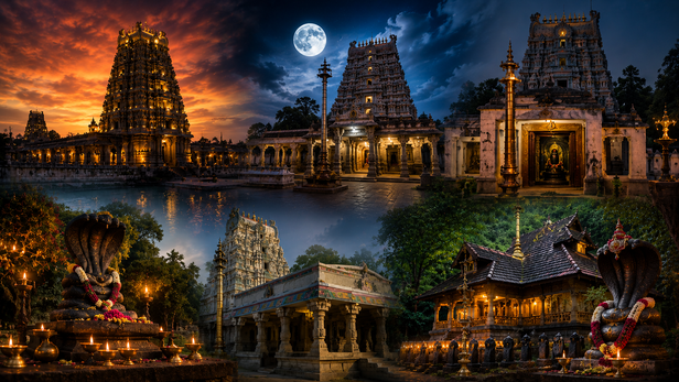 7 temples devotees visit to reduce Rahu and Ketu doshas