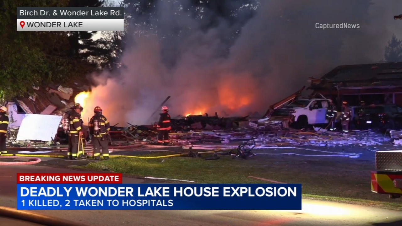 1 Killed 2 Injured In Wonder Lake House Explosion Fire