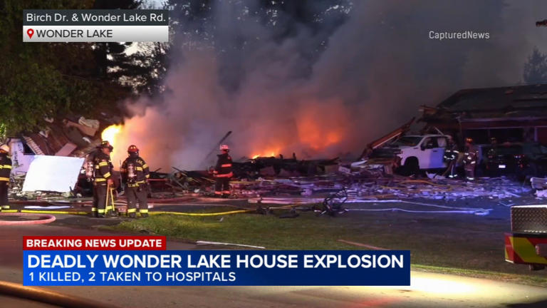 1 Killed 2 Injured In Wonder Lake House Explosion Fire