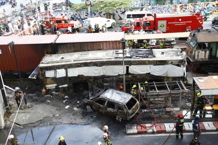Bus and train drivers charged after deadly level crossing crash