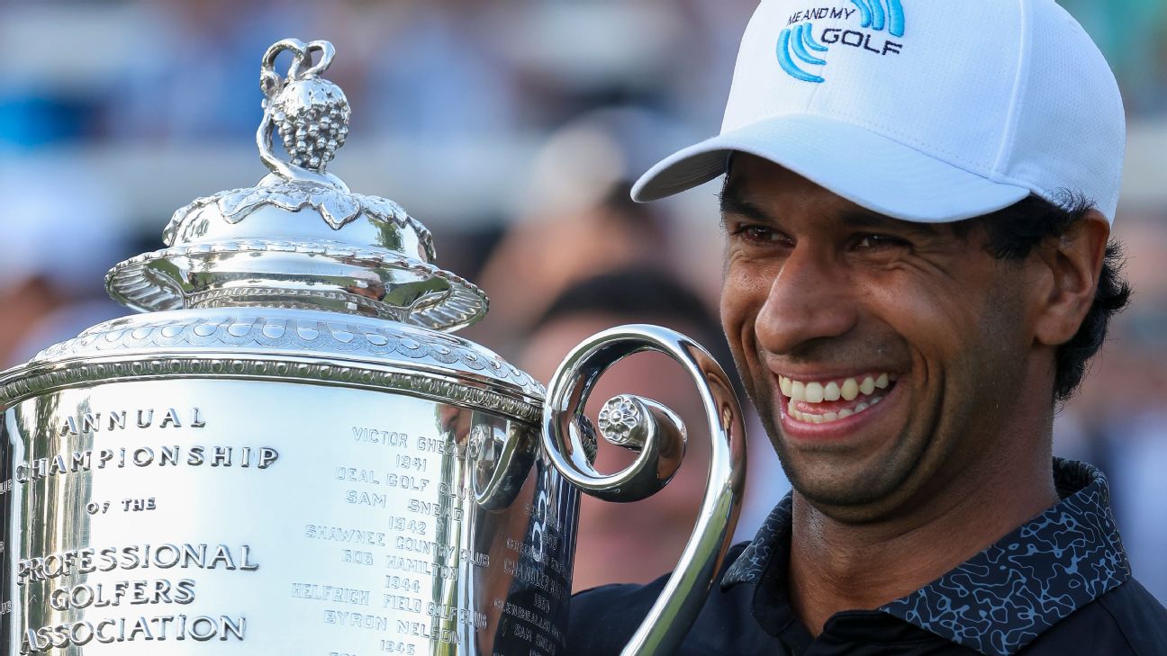 Why does Aaron Rai wear two gloves and leave covers on his irons?