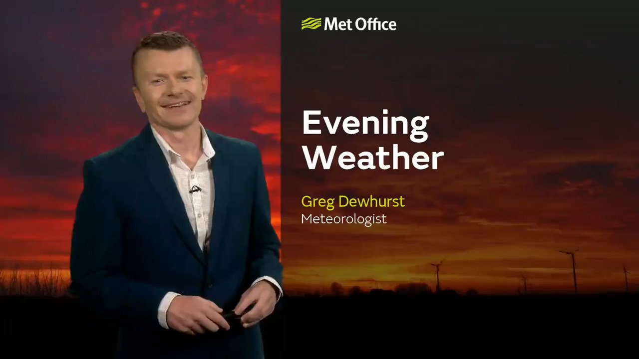 Met Office Sunday evening weather forecast 26/04/2026