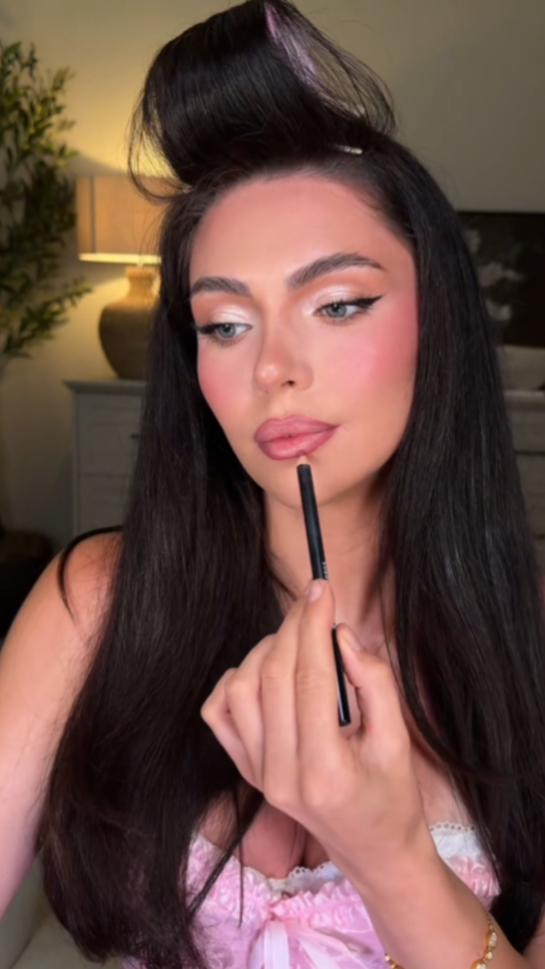 Doing makeup based on my name challenge
