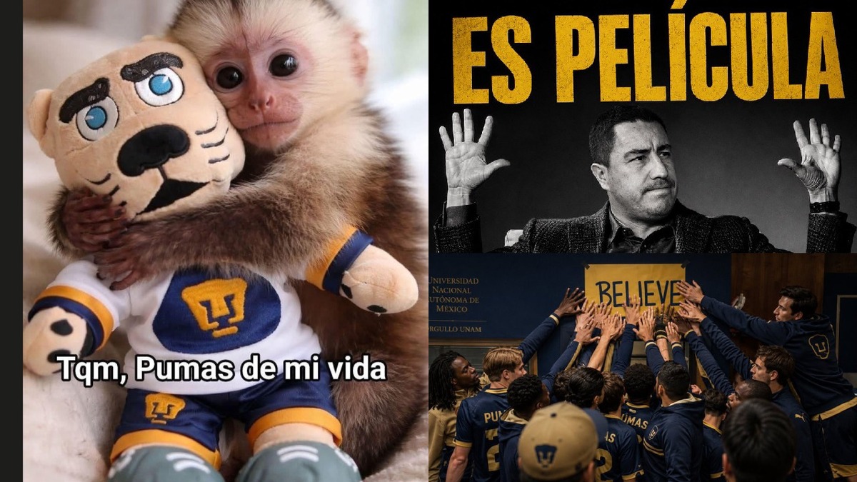 ¡Es película! Memes celebran el pase de Pumas a la final del Clausura 2026