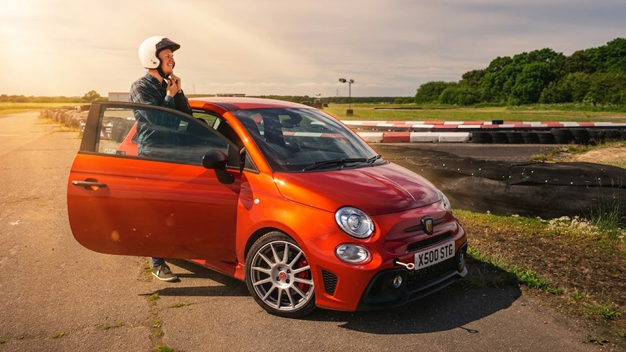 Abarth 595 on track: Project build performance and driving review